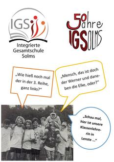 Onlinelesen - Fotos gesucht - Ehemaligentreffen an der IGS Solms am 23 ...