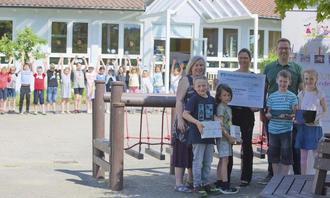 Onlinelesen - VR-Bank fördert Digitalisierung an der Grundschule Pinzberg