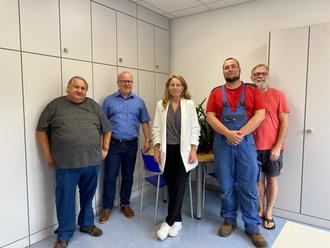 Onlinelesen - Langjähriger Mitarbeiter Georg Geißler in den Ruhestand verabschiedet